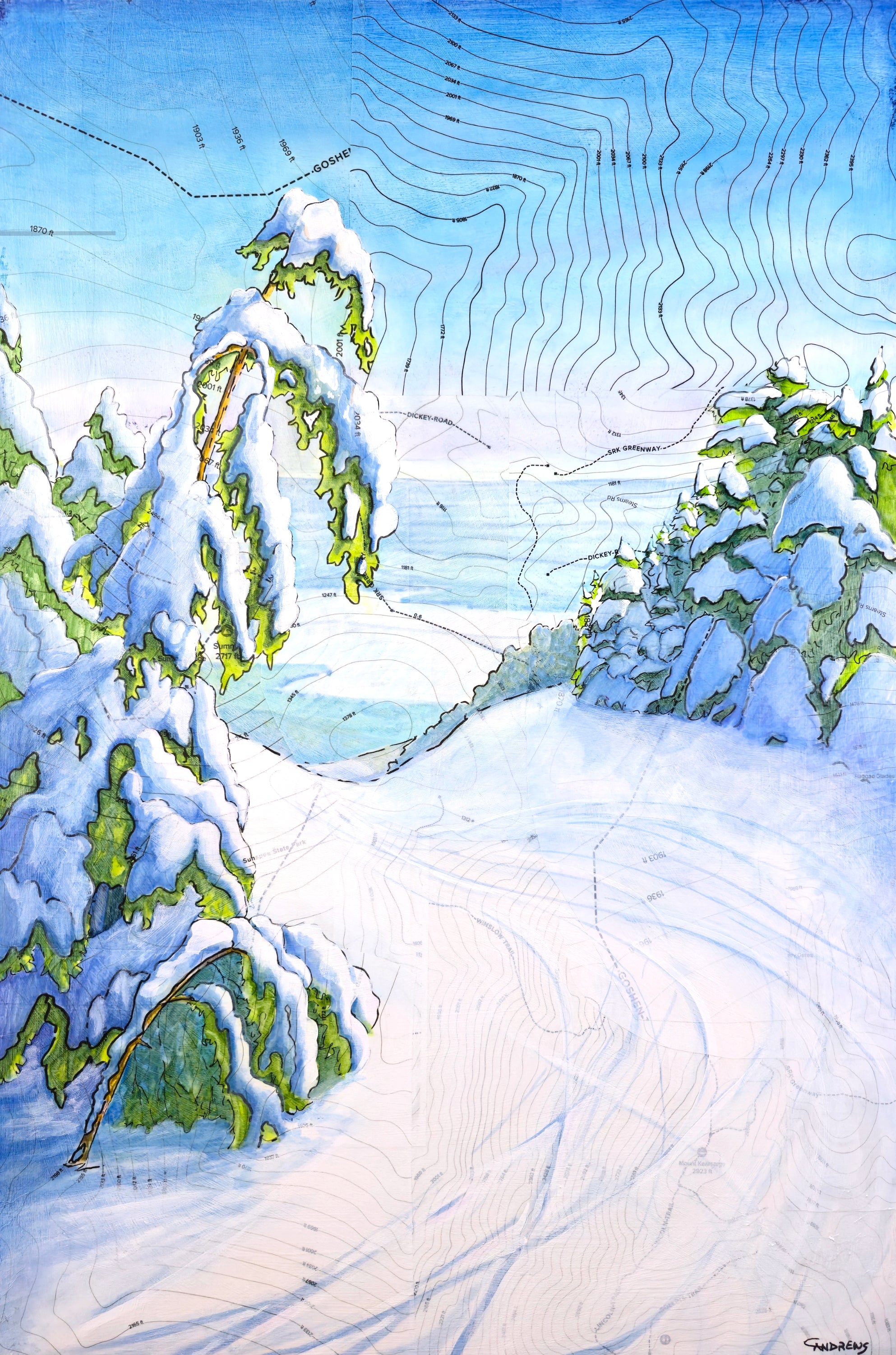 Fun on the Greenway: Artwork by NH Based Artist Christine Andrews – CAndrewsArt